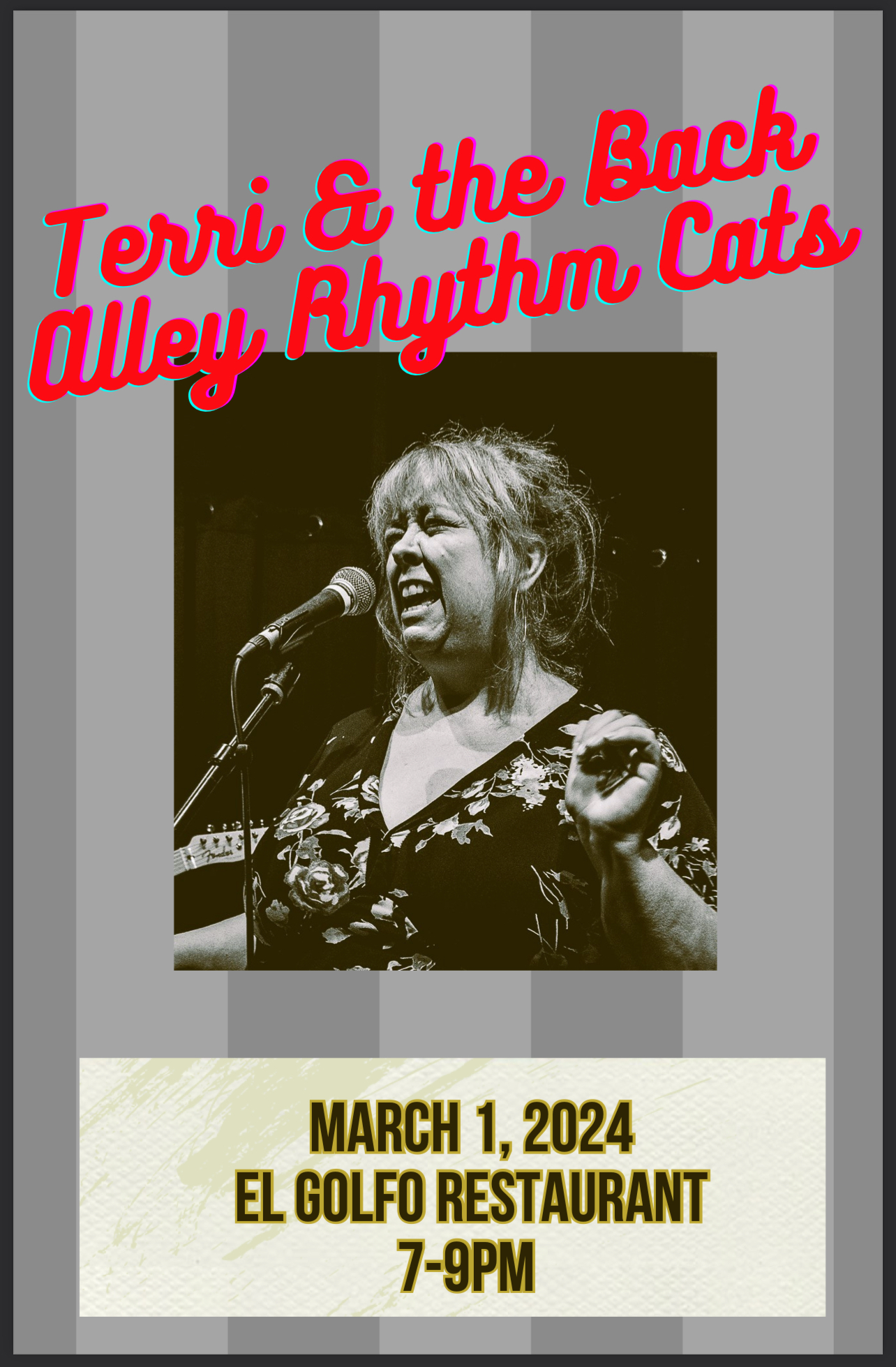Terri & the Back Alley Rhythm Cats « El Golfo Restaurant